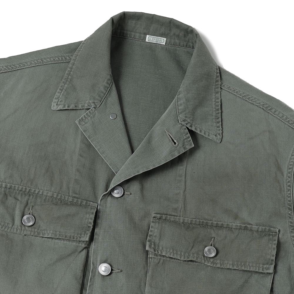 A.PRESSE Vintage WW2 US Army Utility Jacket – unexpected store