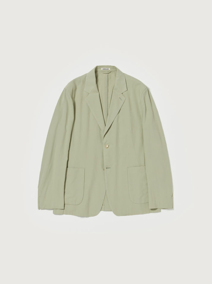 AURALEE HARD TWIST COTTON SILK VIYELLA JACKET – unexpected store